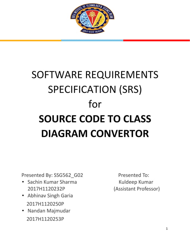 Sample SRS format | PDF