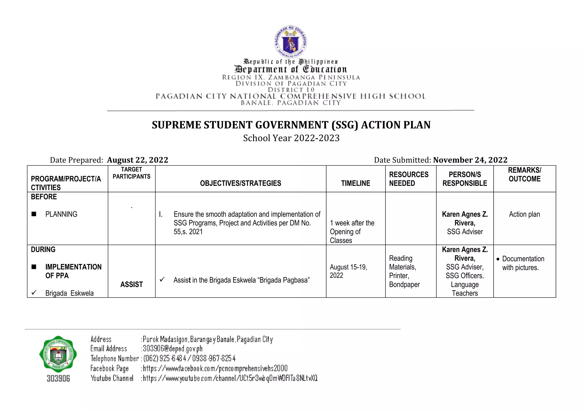 SSG ACTION PLAN SY 2022-2023.docx