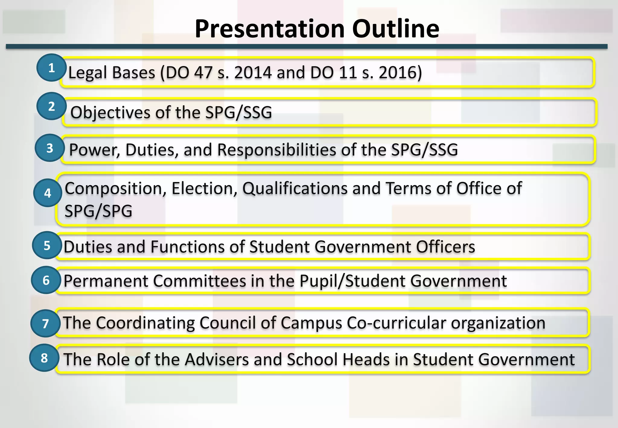 Ssg and spg constitution deped | PDF