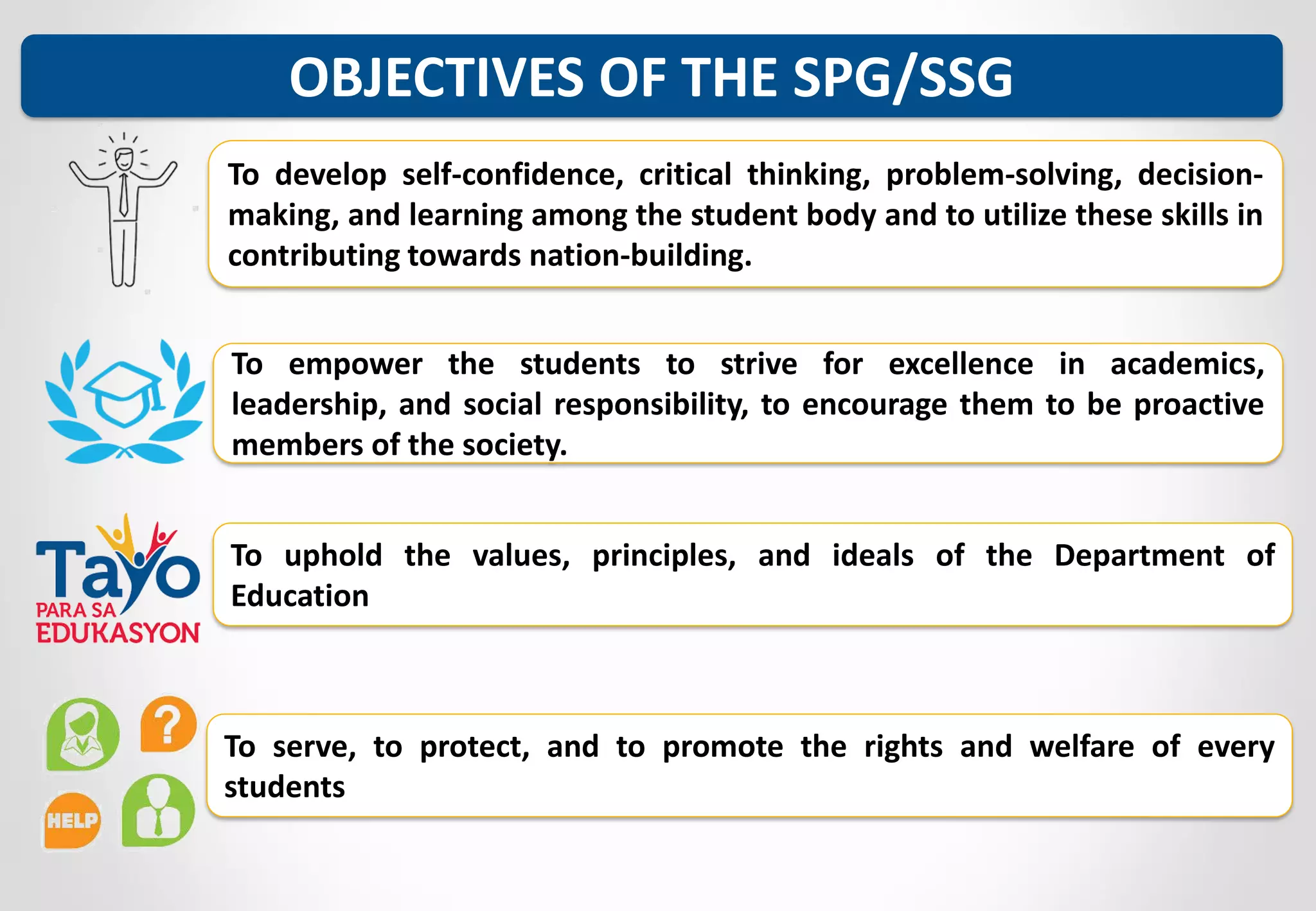 Ssg and spg constitution deped | PDF