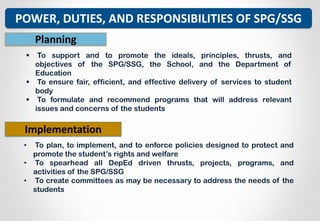 Ssg and spg constitution deped | PDF