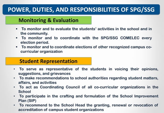 Ssg and spg constitution deped | PDF | Professional School ...