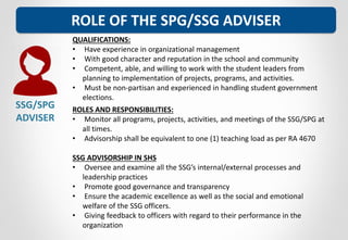 Ssg and spg constitution deped | PDF