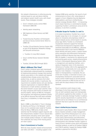 Gartner Newsletter: Cisco TrustSec Deployed Across Enterprise Campus, Branch and Data Center ...
