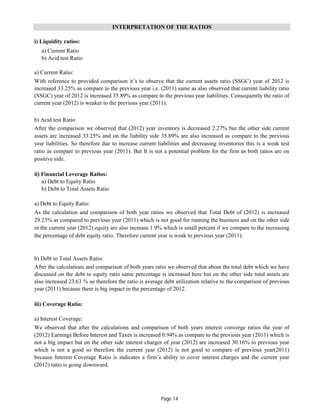 Ssgc final report (29 04-2014) | PDF