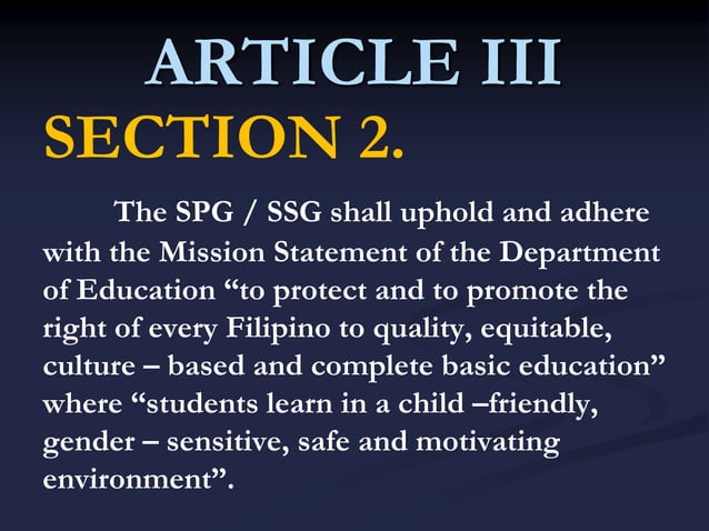 DepEd Order No. 47 s. 2014: CONSTITUTION AND BY - LAWS OF THE SUPREME ...