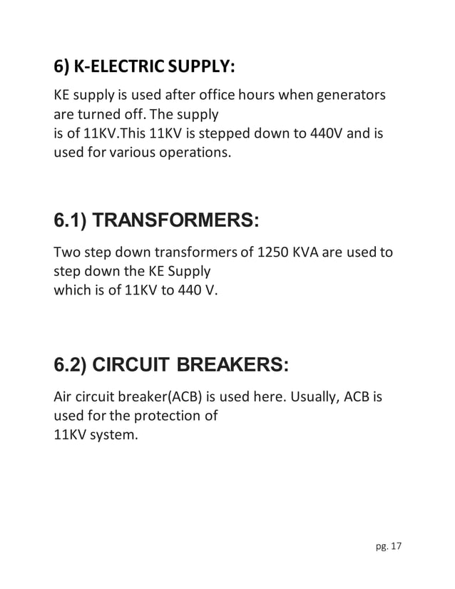 SSGC Karachi Internship report | DOCX