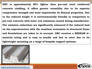 Glass Reinforced Concrete (GRC) | PPTX