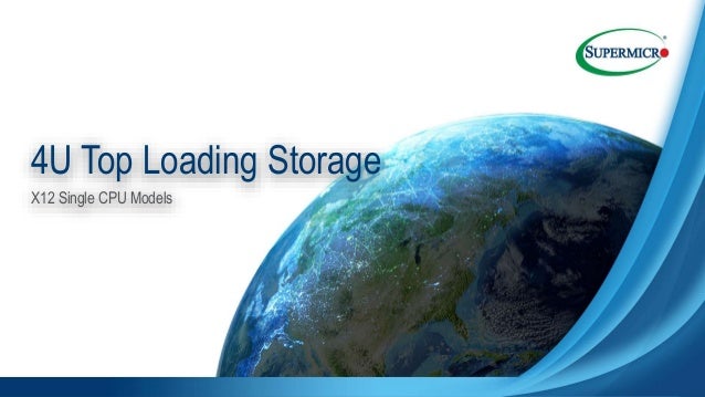 High-Density Top-Loading Storage for Cloud Scale Applications | PPT