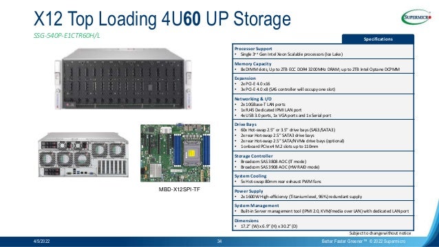 High-Density Top-Loading Storage for Cloud Scale Applications | PPT