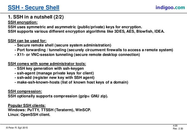 SSH - Secure Shell