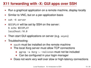 An introduction to SSH | PDF