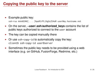 An introduction to SSH | PDF