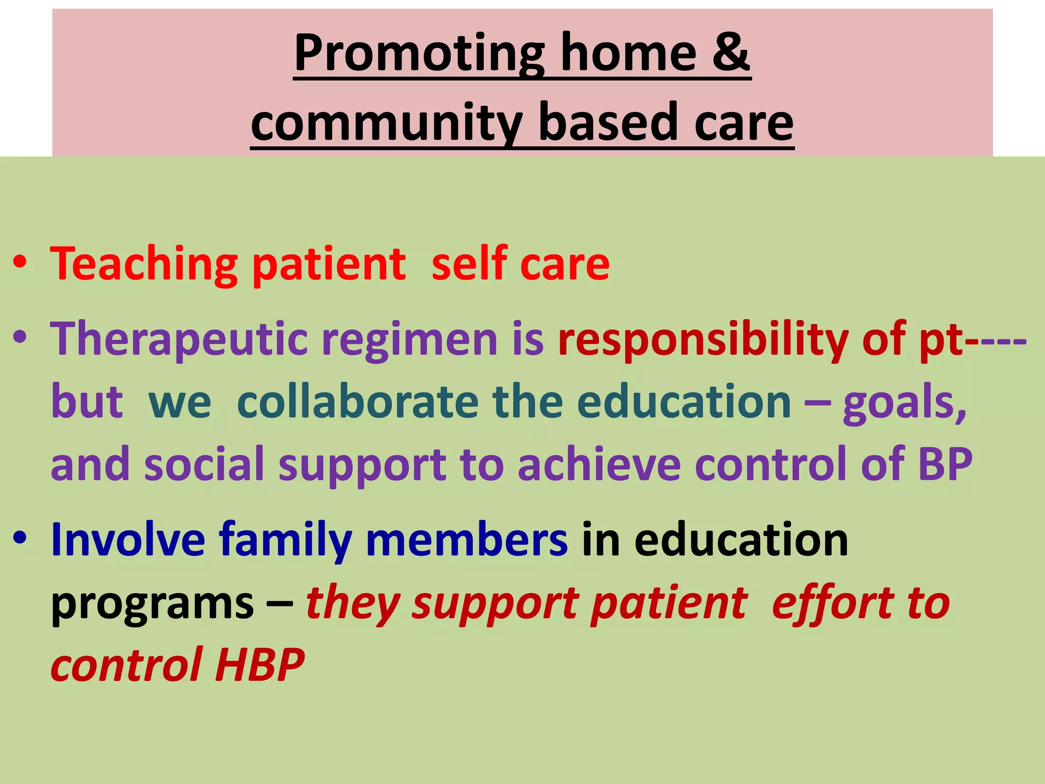 Role of Primary Heath Care Nurse in caring Hypertensive patient ...