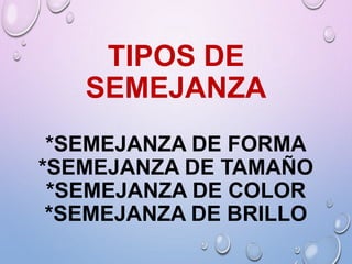 Principio de semejanza | PPTX