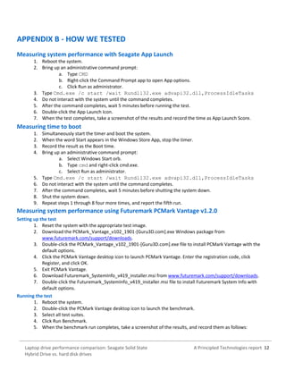 Laptop drive performance comparison: Seagate Solid State Hybrid Drive ...