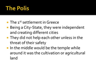 Hellenic and Polis Age | PPTX