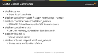 Hi! Ho! Hi! Ho! SQL Server on Linux We Go! | PPT