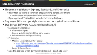 Hi! Ho! Hi! Ho! SQL Server on Linux We Go! | PPT