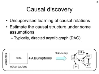 Causal discovery and prediction mechanisms | PDF
