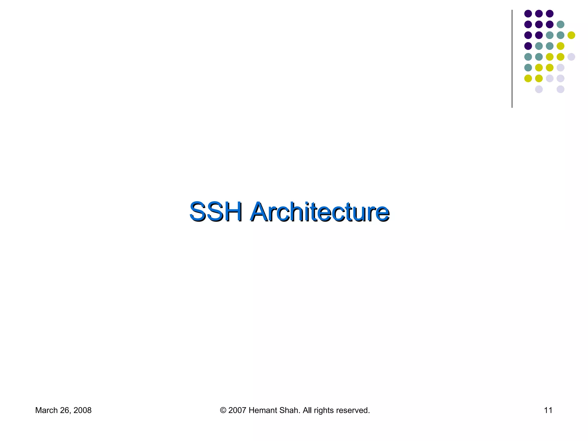Introduction to SSH | PPT
