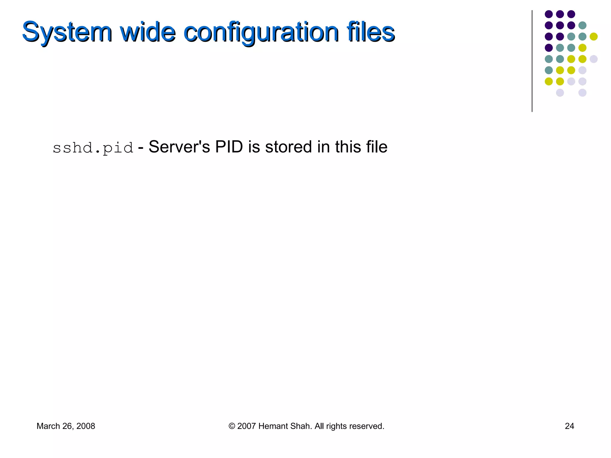 Introduction to SSH | PPT