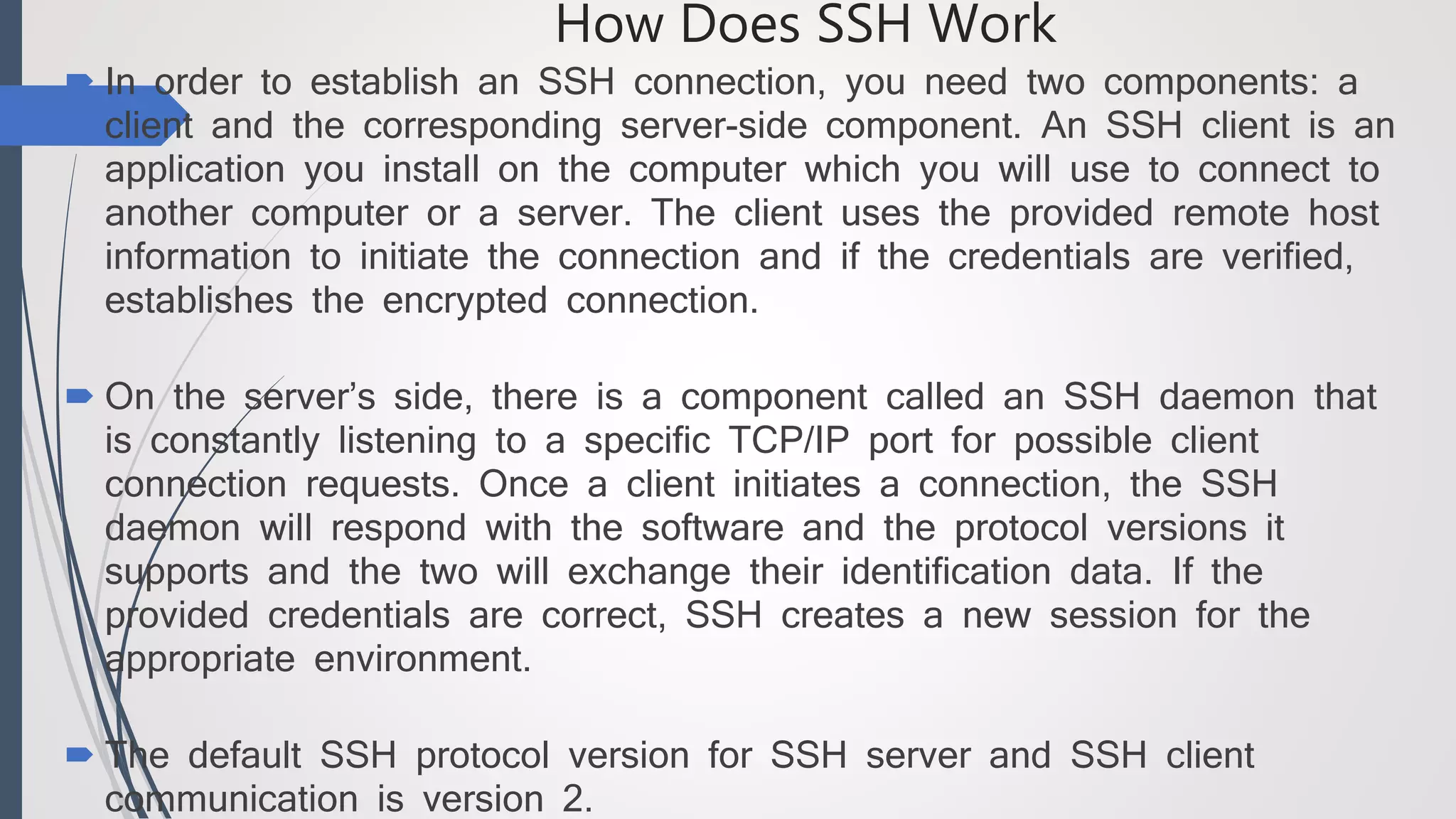 SSh_part_1.pptx | Computer Networking | Computing