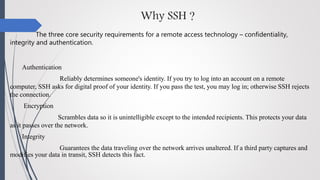 SSh_part_1.pptx | Computer Networking | Computing