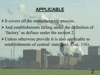 factories act 1948 , human resource management | PPTX