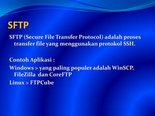 Ssh server & sftp server | PDF