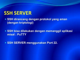 Ssh server & sftp server | PDF
