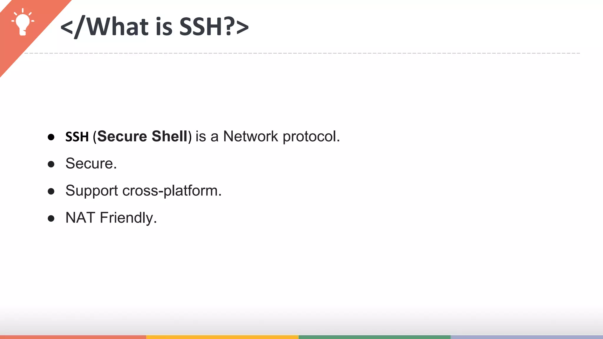 SSH Tunneling | PPTX