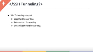 SSH Tunneling | PPTX
