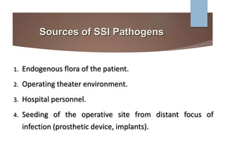 Surgical Site infections | PPT