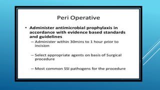SSI SURGICAL SITE INFECTION | PPT