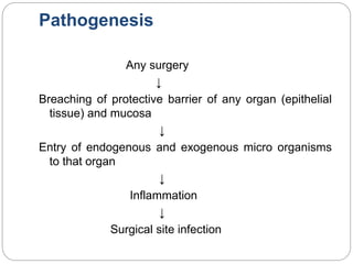 Surgical Site Infections | PPTX