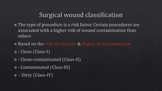 surgical site infection | PPT