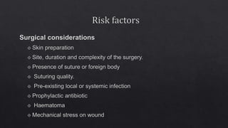 surgical site infection | PPT