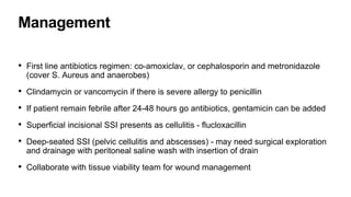 Surgical Site Infection (Obstetrics and Gynaecology) | PPTX