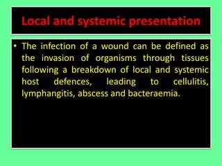 Local Vs Systemic Infection