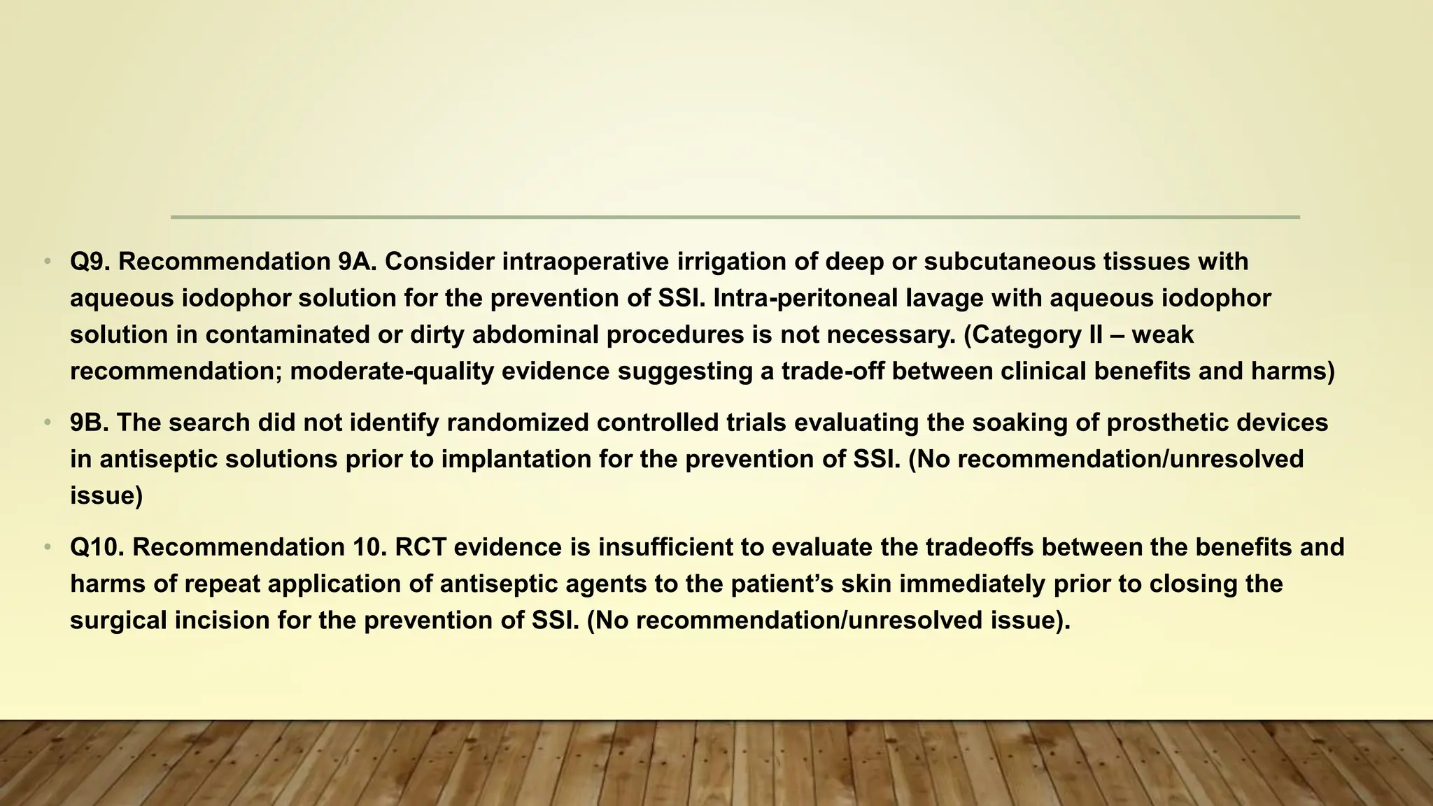 Surgical site infection-diagnosis and treatment | PPTX