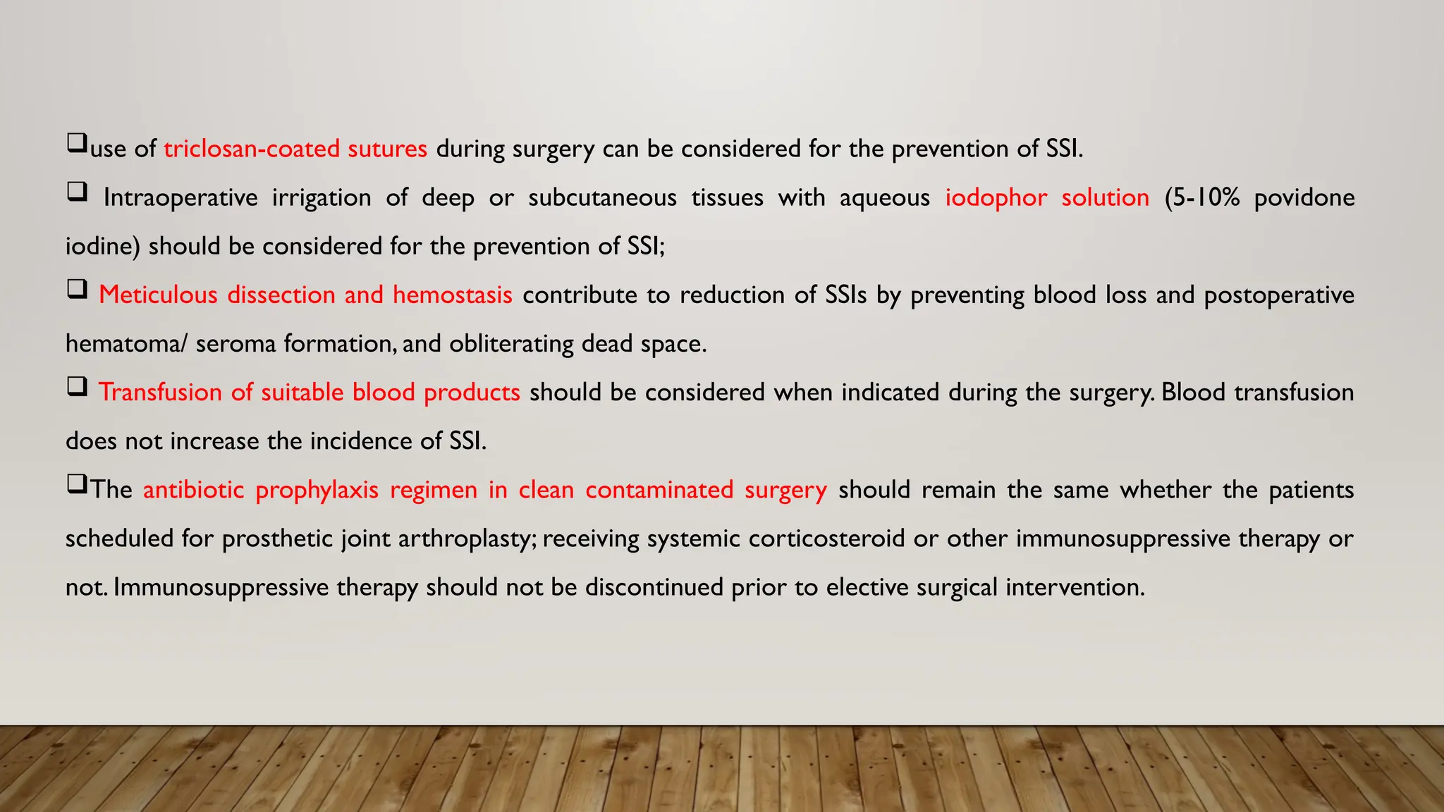 Surgical sight Infections and Prevention | PPTX
