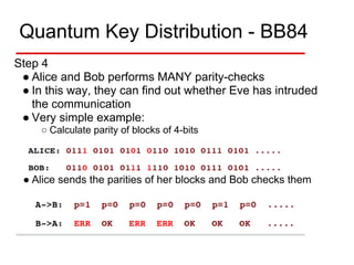 Quantum Cryptography and Possible Attacks | PPT