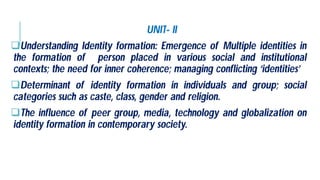 Identity Formation | PDF