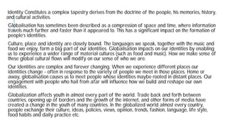 Identity Formation | PDF