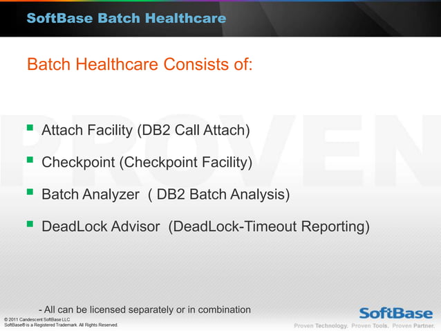 DB2 for z/OS Checkpoint and Restart Solution | PPTX | Databases | Computer Software and Applications