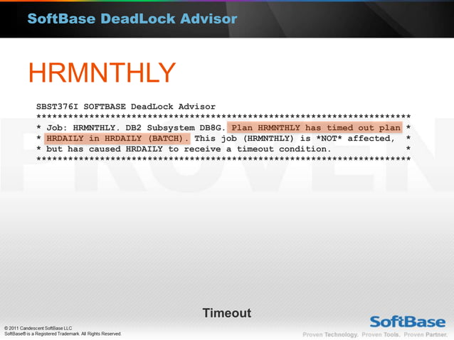Instantly find the causes of DB2 deadlocks and timeouts | PPT