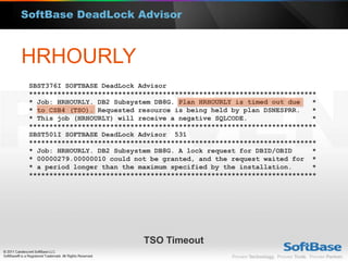 Instantly find the causes of DB2 deadlocks and timeouts | PPT
