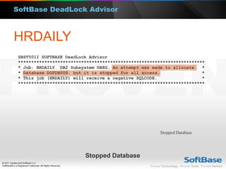 Instantly find the causes of DB2 deadlocks and timeouts | PPT