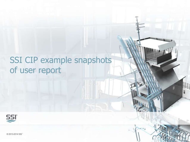 SSI CIP snapshot user examples | PPTX | Operating Systems | Computer ...
